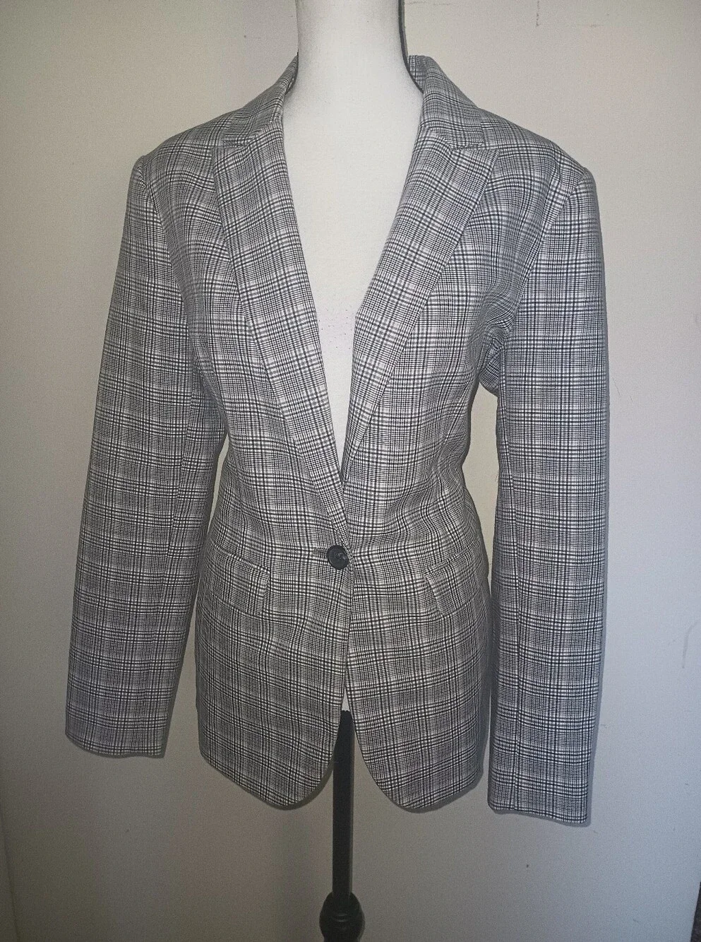 a new day | Jackets & Coats | A New Day Checked Singlebutton Blazer In ...